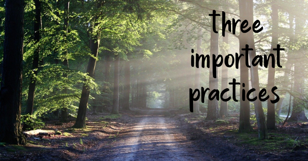 Three important practices